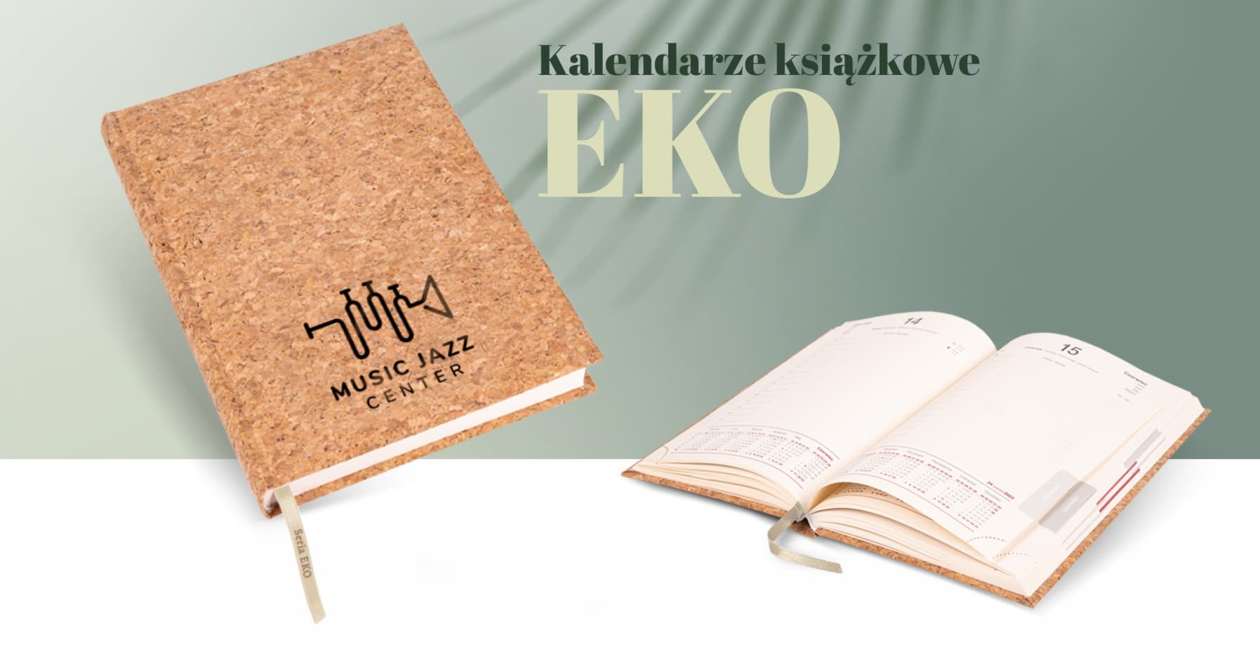 Kalendarze książkowe Eko z logo – ekologiczne kalendarze reklamowe ...